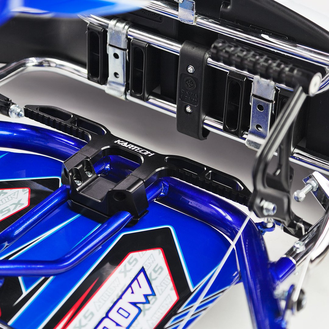 Adjustable Alloy Heel Rest Mount incl clamp Cadet - Arrow/Kartech ...