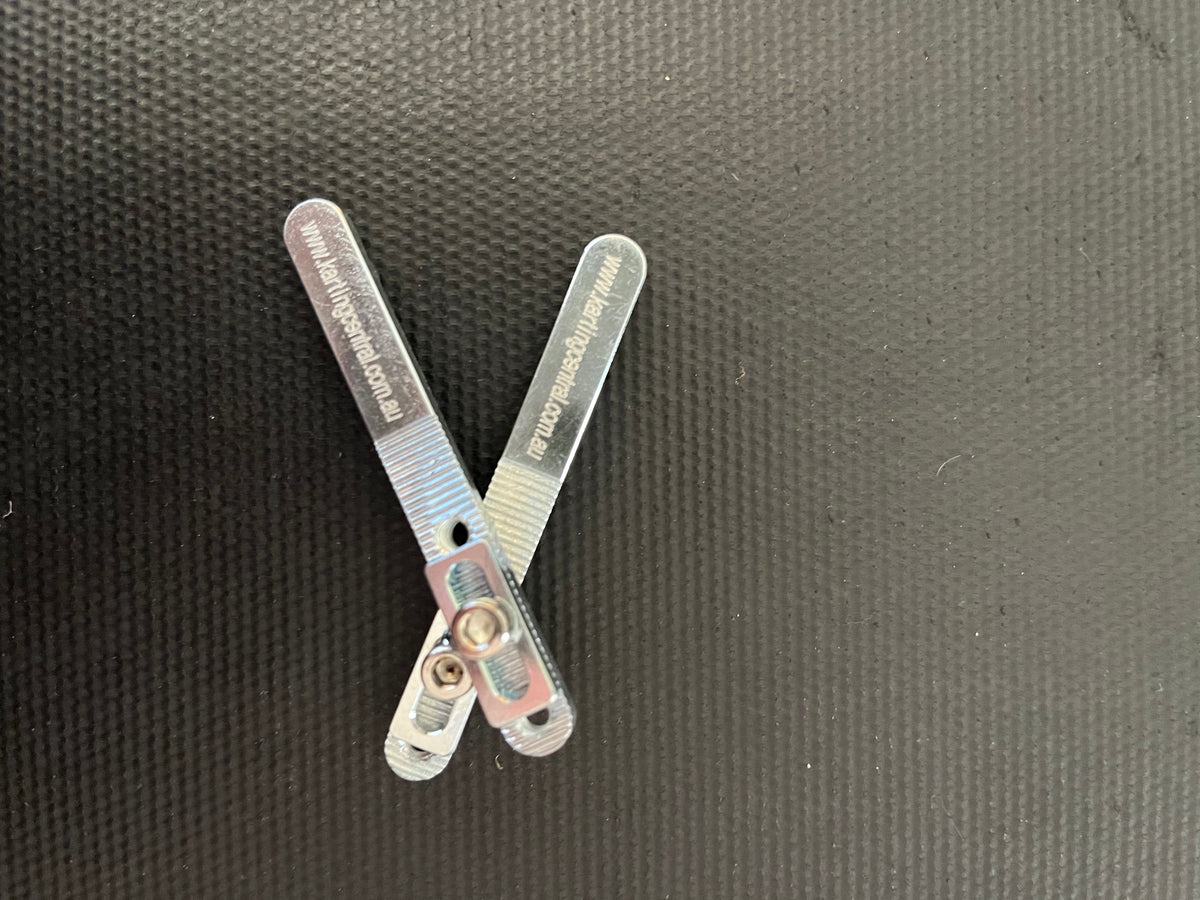 Karting Central Axle Locking Key Set - 3 Peg (Senior Kart Republic, Pa