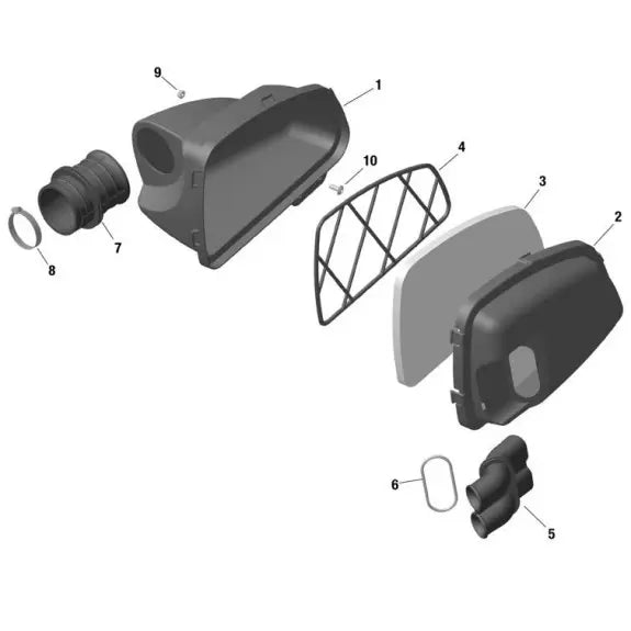 Rotax Air Filter - Filter Only - DD2 – Karting Central
