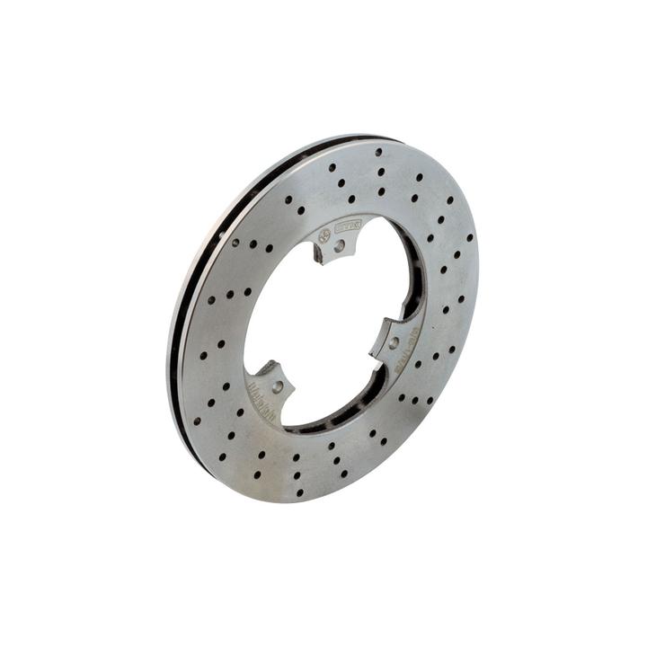 OTK Ventilated Rear Brake Discs – 206mm, 180mm, 160mm for Kart Racing ...