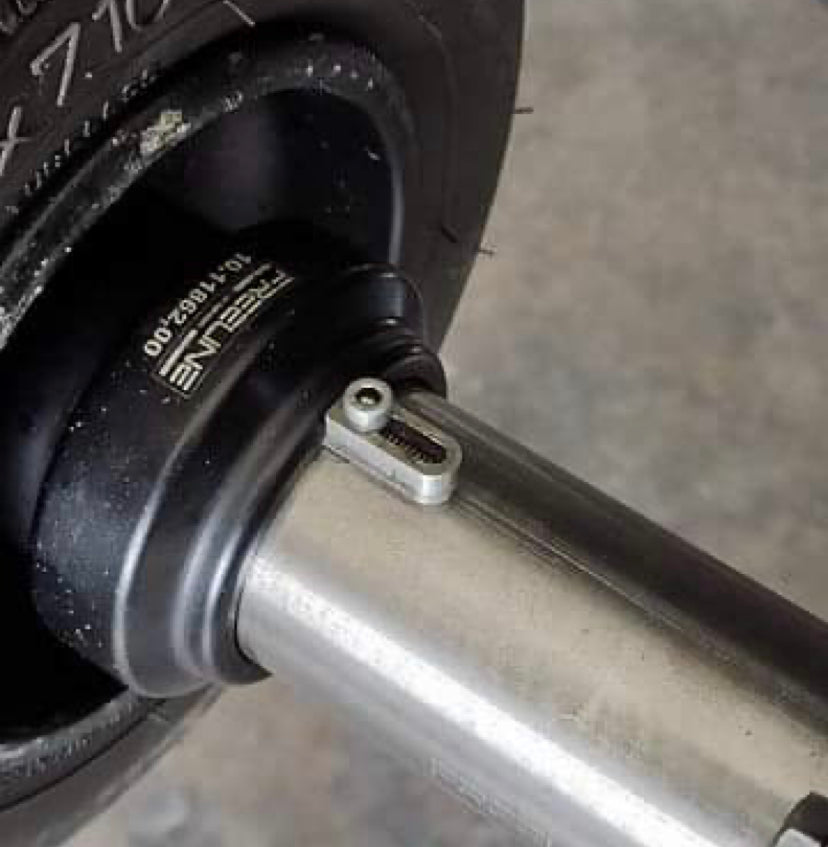 Karting Central Axle Locking Key Set (8x7x60mm - OTK 30mm Axle)